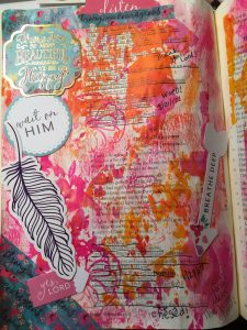Bible journaling by Jamie Rohrbaugh | A Heart that Receives Illustrated ...
