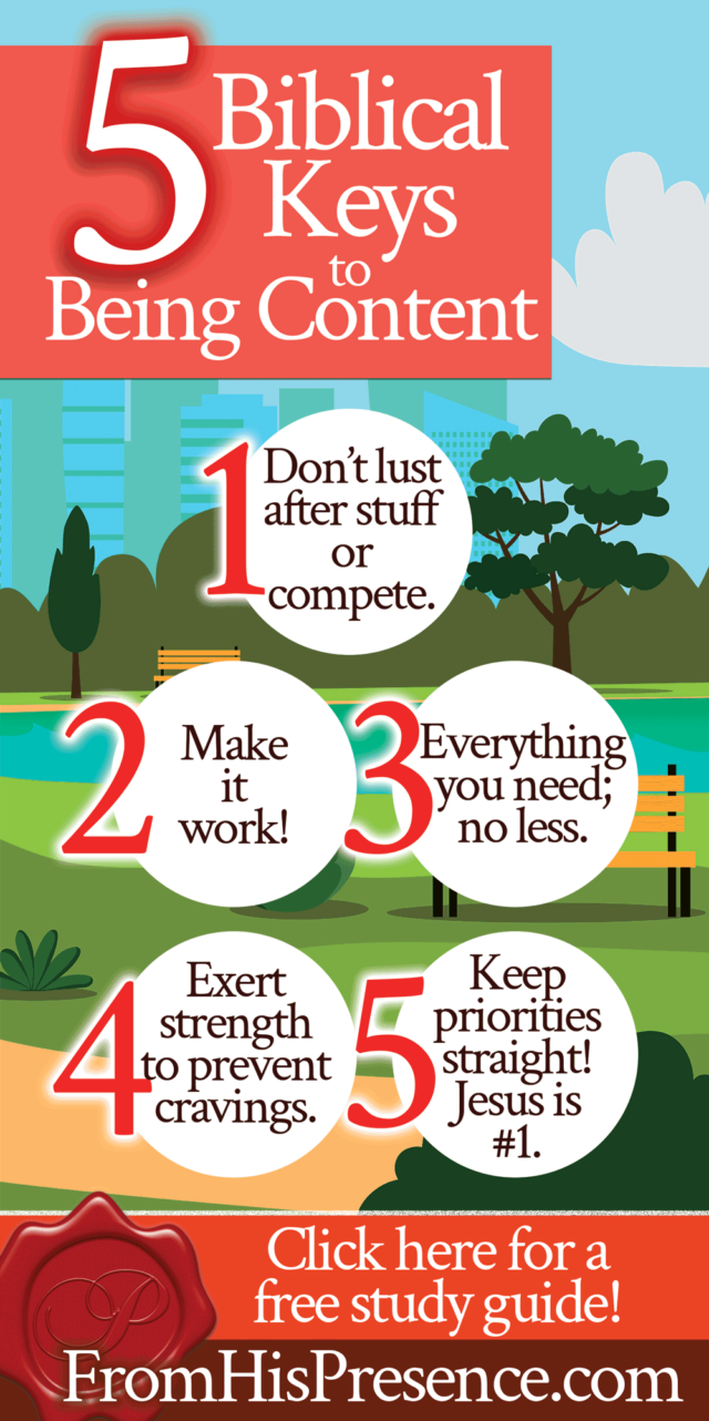 5 Biblical Keys to Being Content - From His Presence®